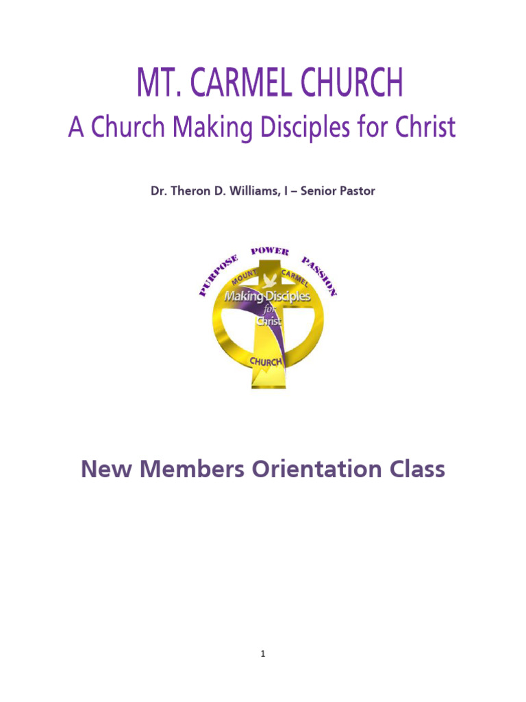 New Members Class Workbook 3 2021 | PDF | Eucharist | Jesus
