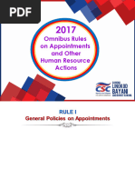 Employment Status and Appointment Types | PDF | Government | Justice