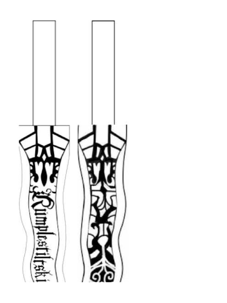 Dark One Dagger Templates | PDF