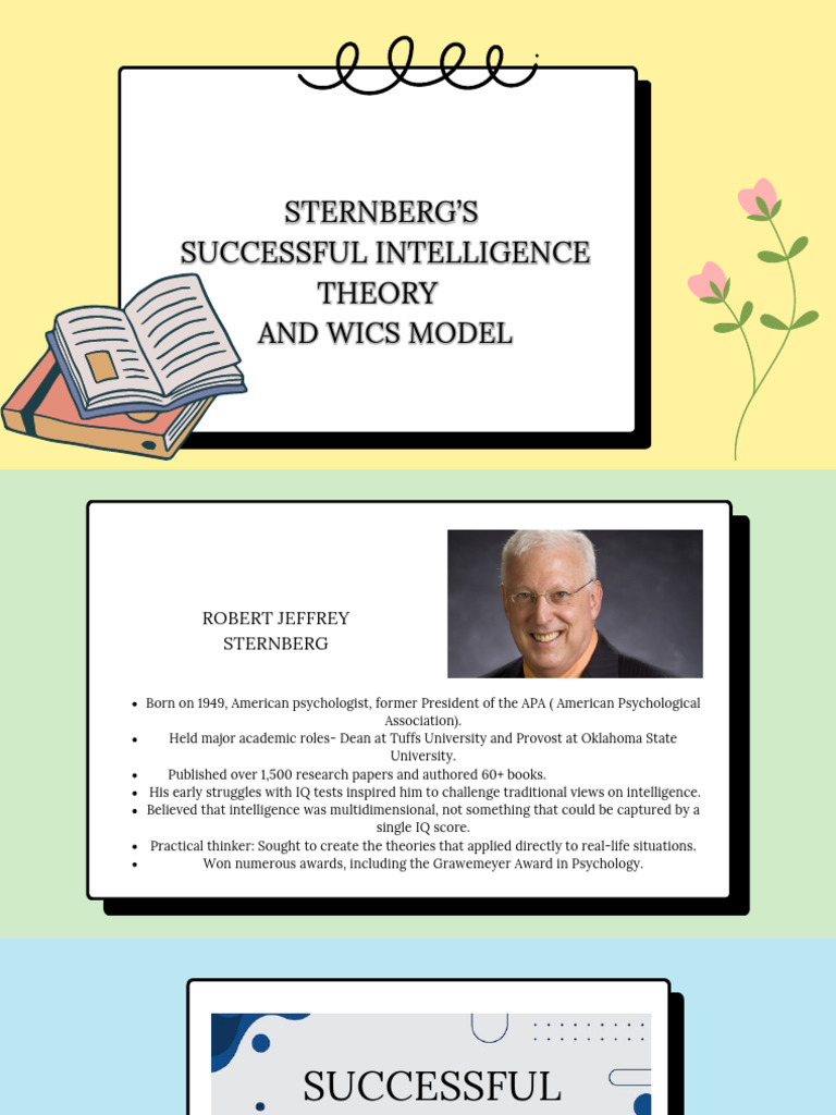 Sternberg's Successful Intelligence Theory and Wics Model | PDF ...