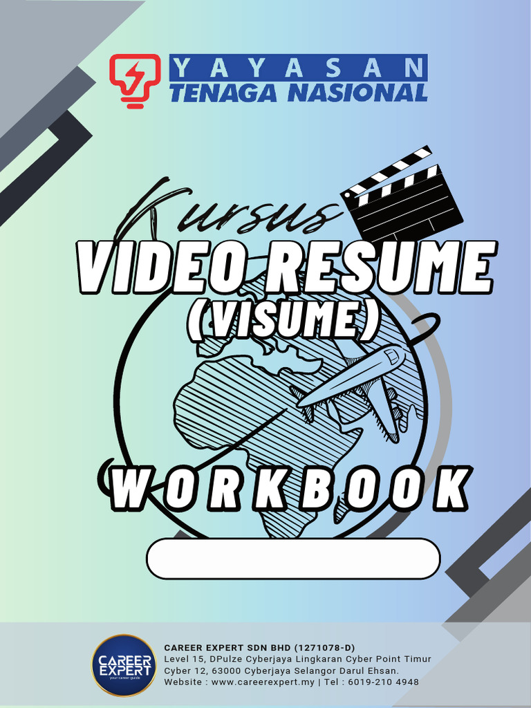 Workbook Kursus Visume Ytn 2024 | PDF