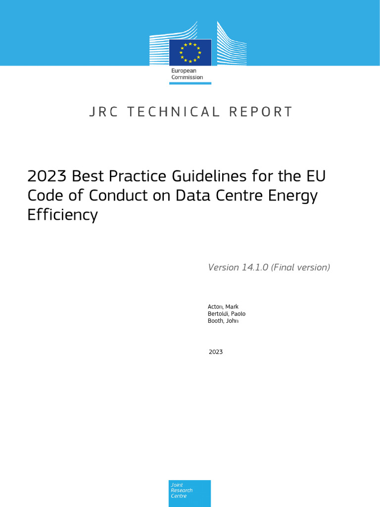 2023 Best Practice Guidelines V14.1.0final gt1 | PDF | Data Center ...