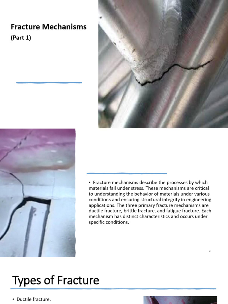 Weld Fracture overview | PDF | Fracture | Fatigue (Material)