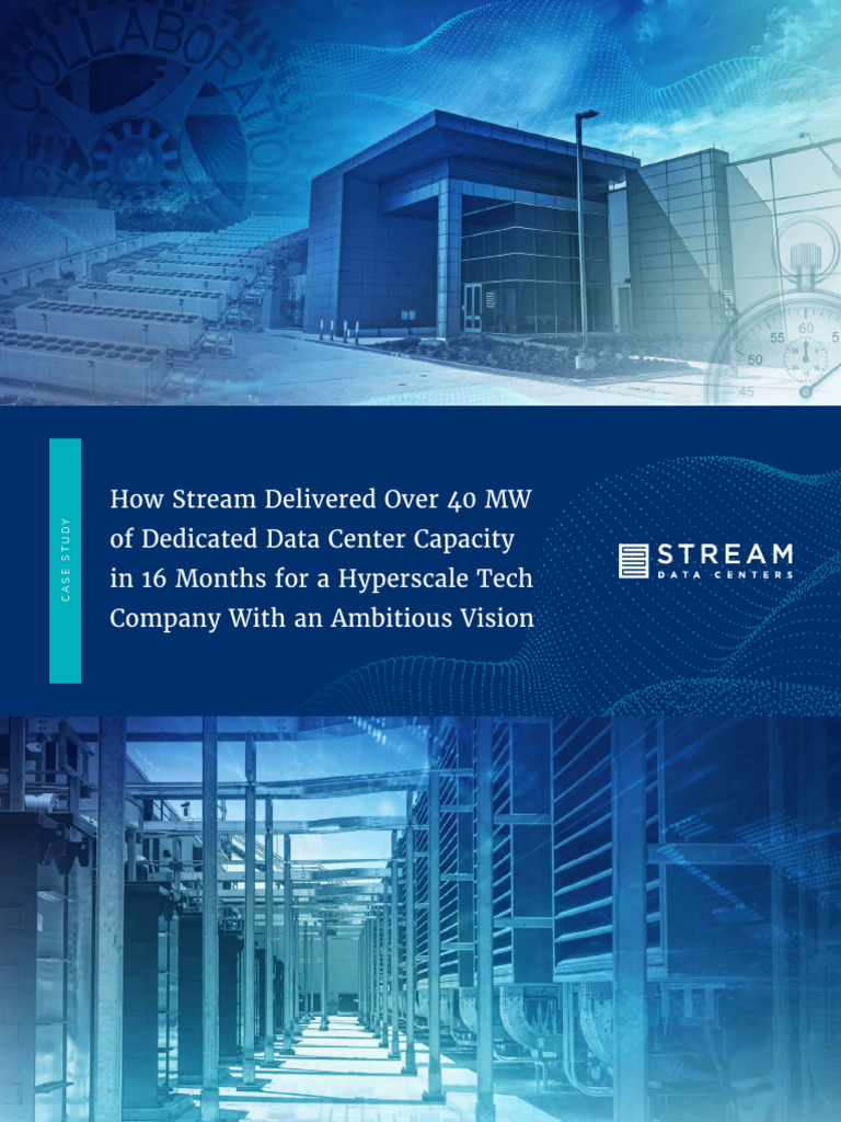 Dedicated Data Center Capacity | PDF | Data Center | Supply Chain