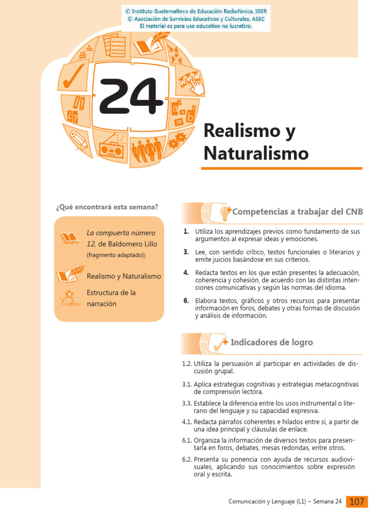 Realismo y Naturalismo en Hispanoamérica | PDF | Realismo literario ...