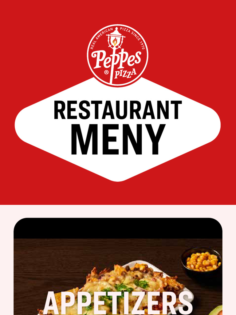 Peppes Restaurantmeny | PDF