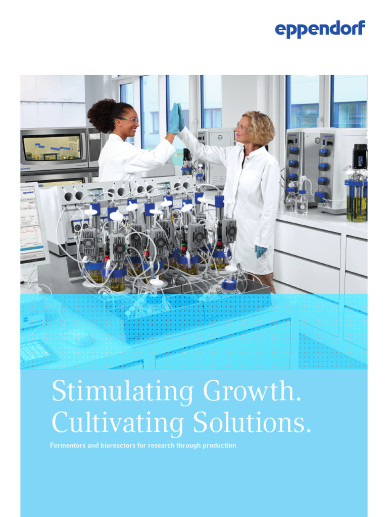 Fermentors Bioreactors - Brochure - Bioprocess Family - Stimulating Growth Cultivating Solutions ...