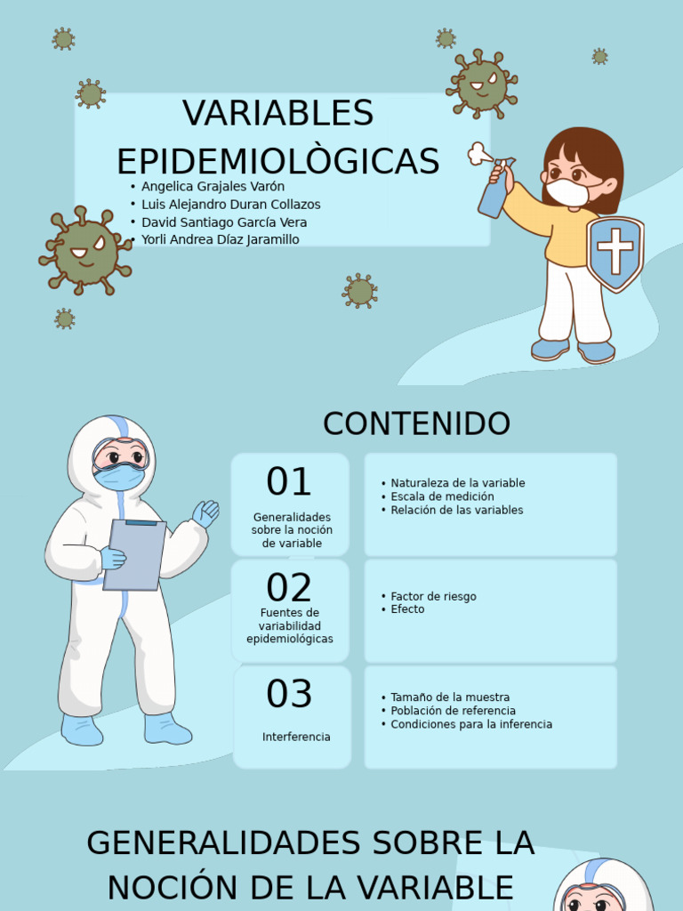 variables epidemiològicas | PDF | Epidemiología | Cáncer de pulmón
