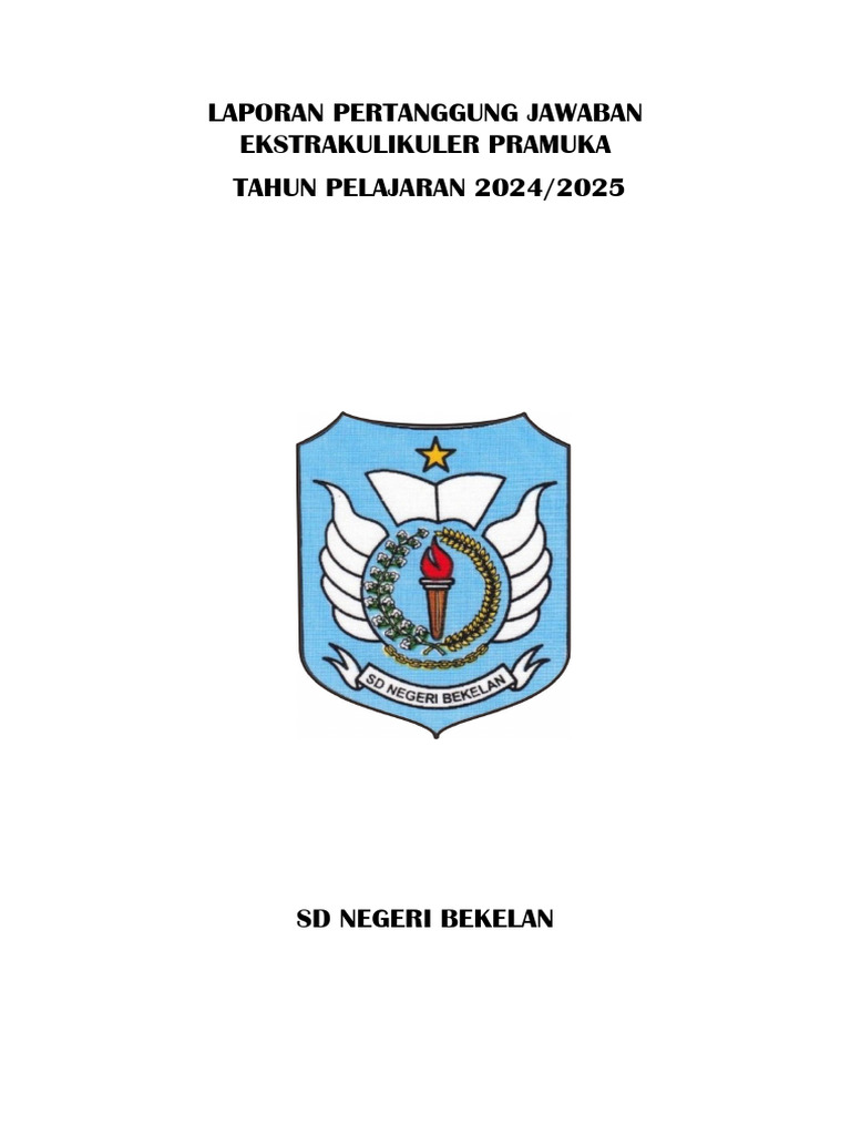Laporan Ekstra Pramuka Sems 1 TH 2024-2025 | PDF
