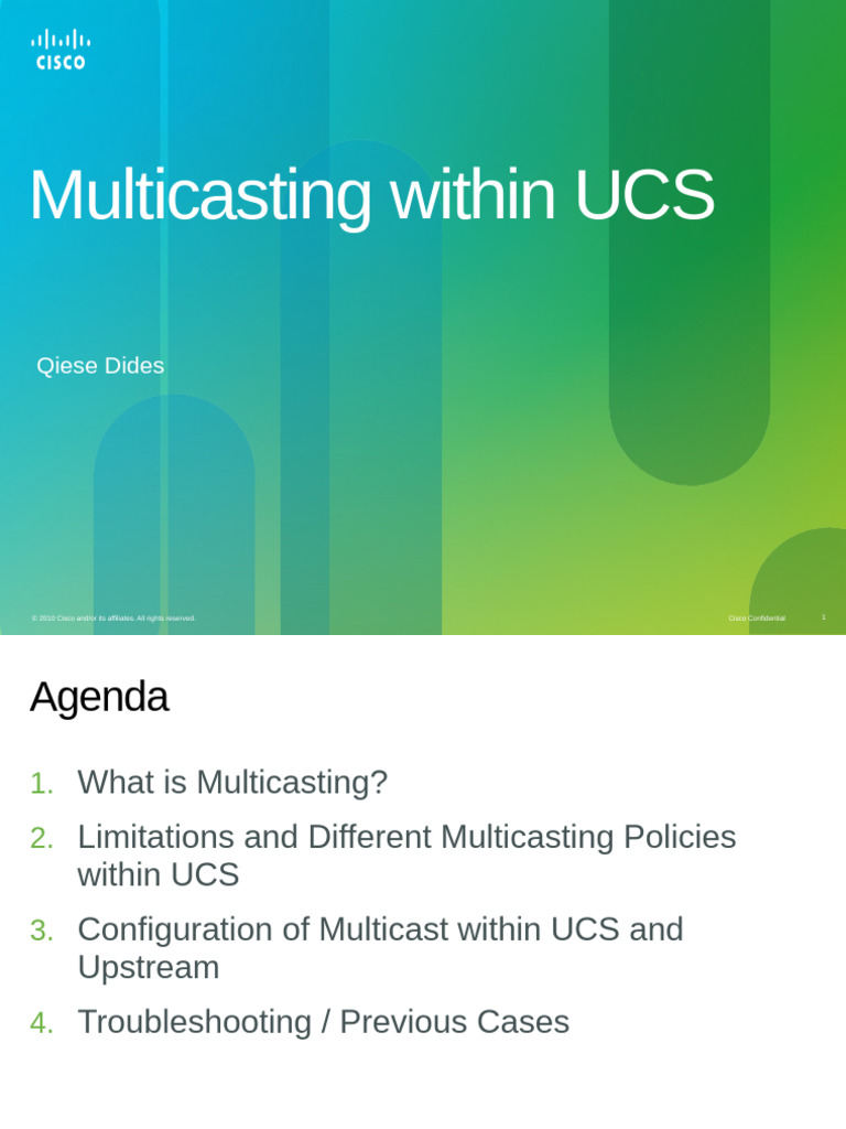 Qiese Multicast Presentation | PDF | Computer Network | Communications Protocols