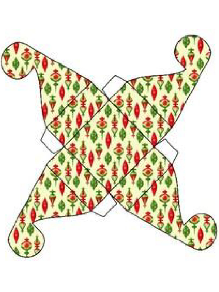 Ornaments Printable Box | PDF