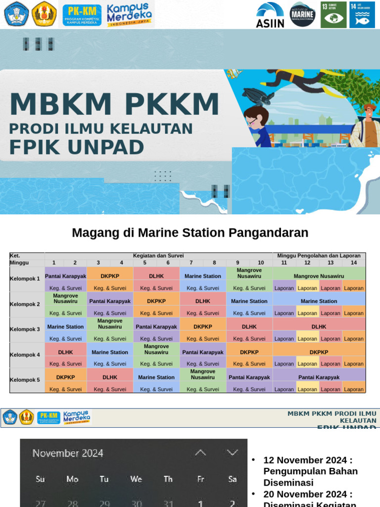 MBKM PKKM Prodi Ilmu Kelautan Fpik Unpad Ke-2 | PDF
