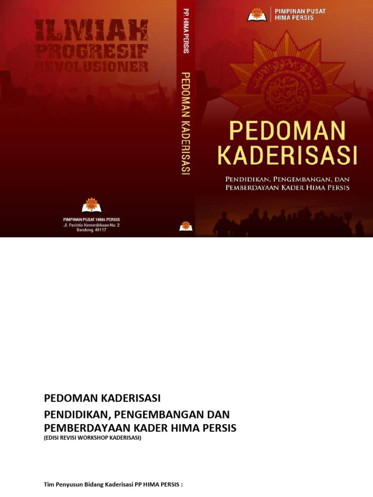 Pedoman Kaderisasi Hima Persis | PDF