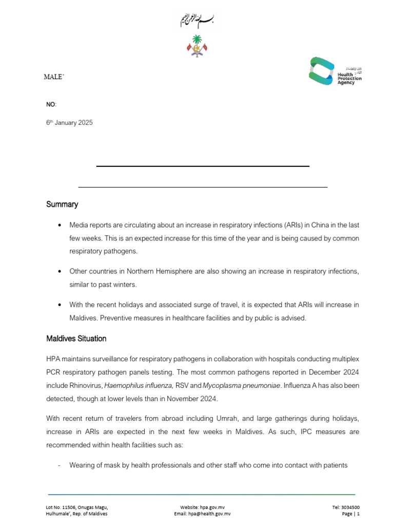 Health Professionals Note...... | PDF | Influenza | Respiratory Diseases