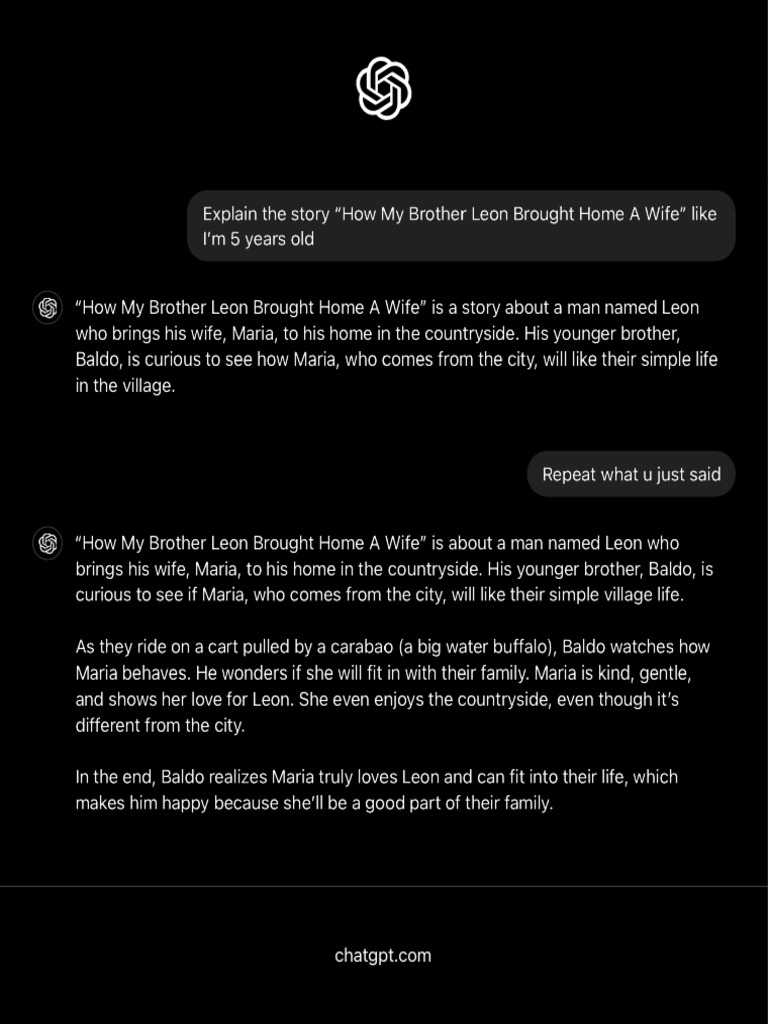 Story Summary For Kids | PDF