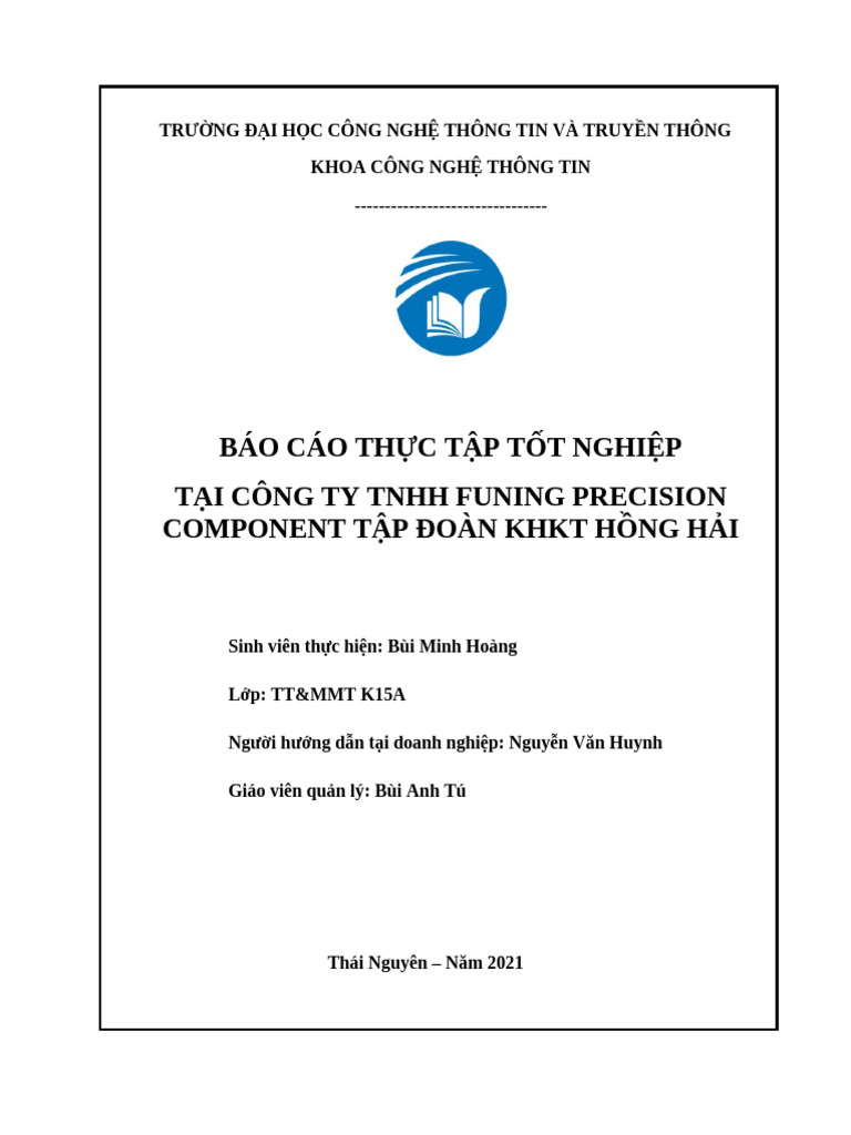 Báo cáo TTTN | PDF