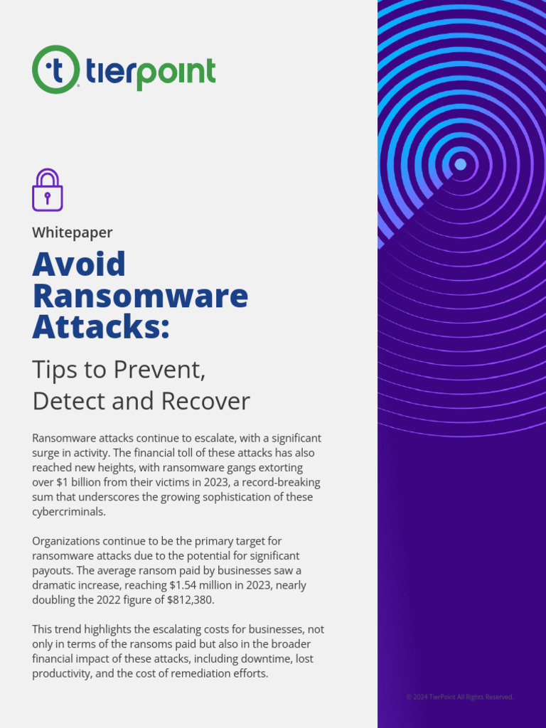 Ransomware Prevention Strategies | PDF | Ransomware | Security
