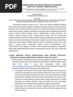 Penyelenggaraan Perpanjangan Masa Berlaku Sertifikat Bendahara Negara Tersertifikasi BNT Tahun ...