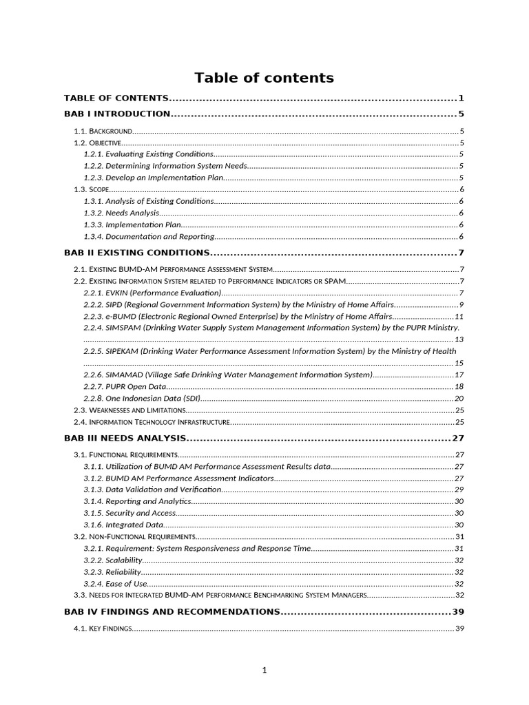 Digitalization Report | PDF | Performance Indicator | Usability