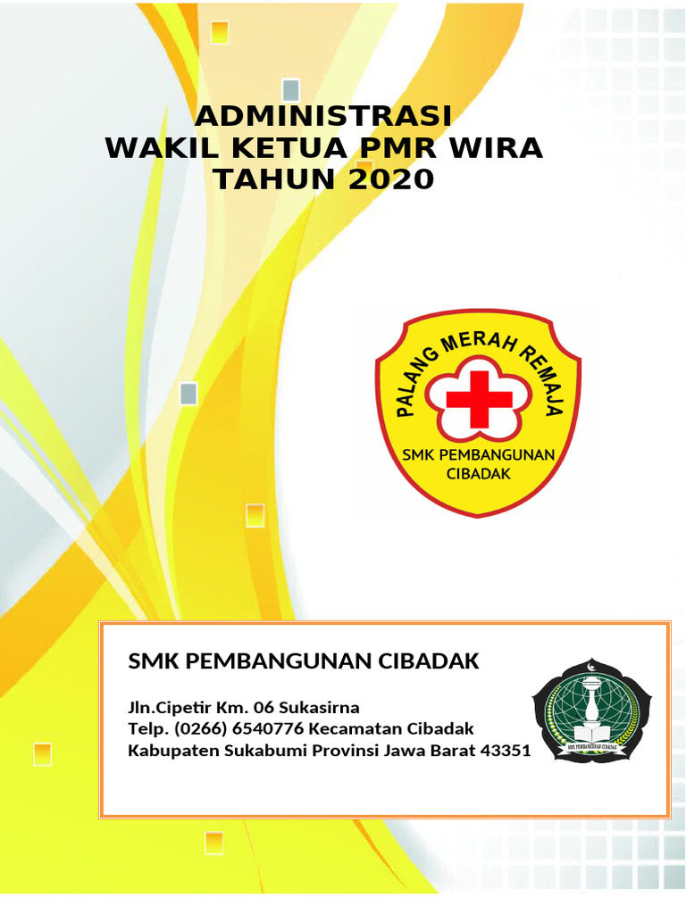 Tugas dan Biodata PMR Wira SMK Cibadak | PDF