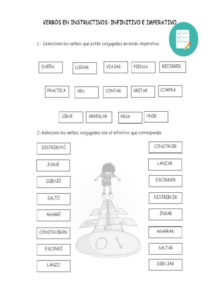 Verbos Imperativo e Infinitivo | PDF