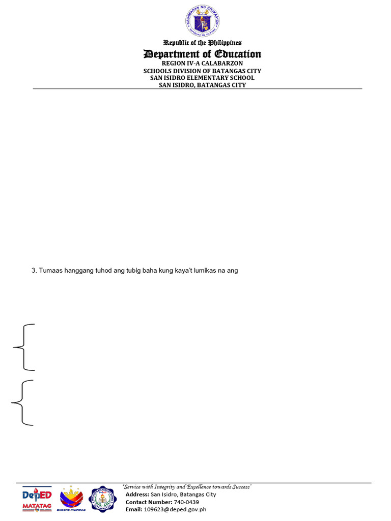 1st Summative Mapeh Epp Eng Fil | PDF