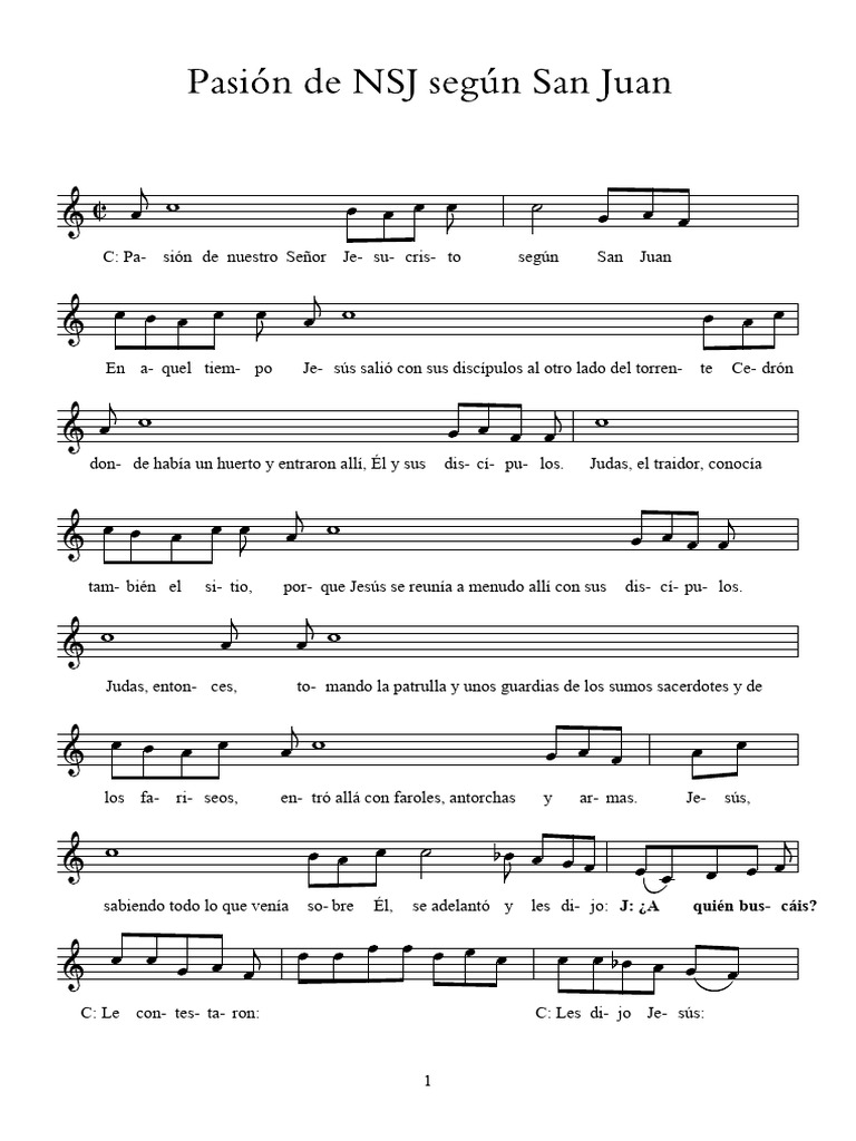 Pasión de NSJ Según S. Juan | PDF | Judios de la era romana | Apocalípticos