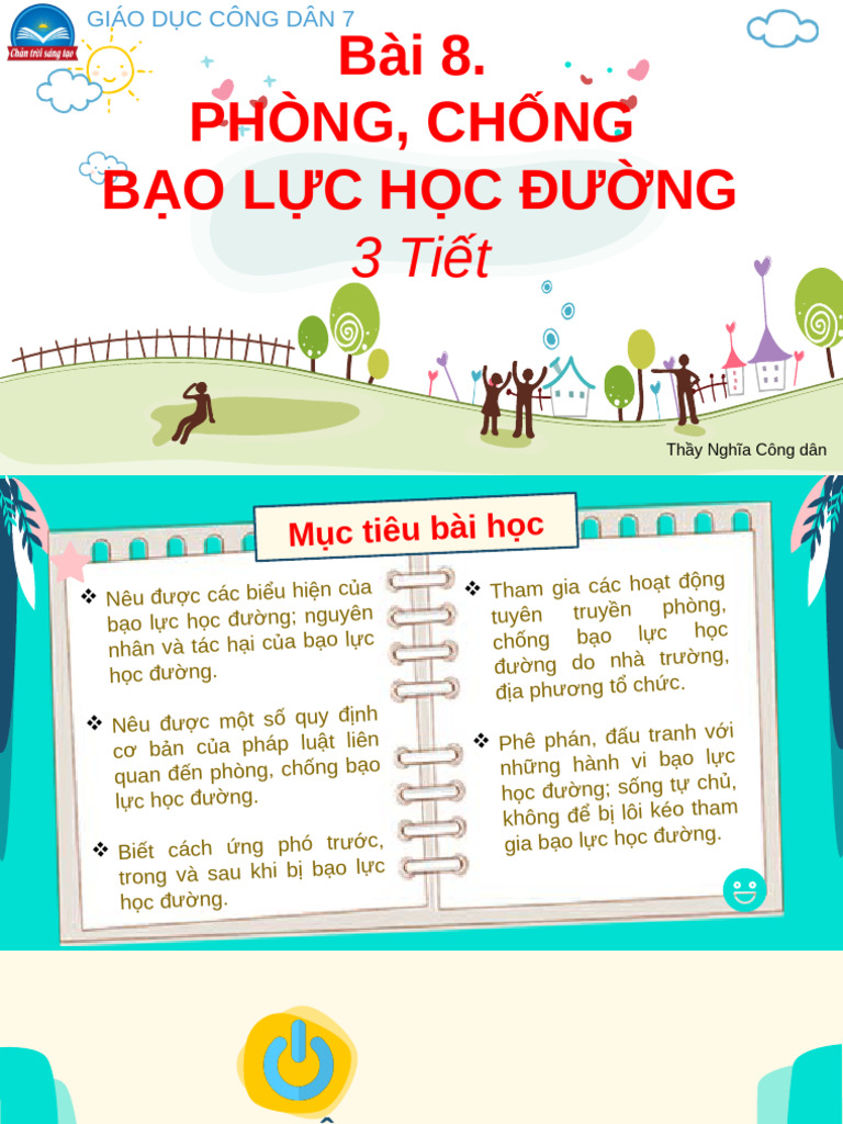 GDCD 7 - Bài 8 | PDF