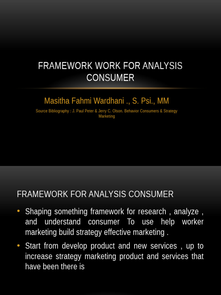 CHAPTER 2 A Framework For Consumer Analysis | PDF | Behavior | Marketing