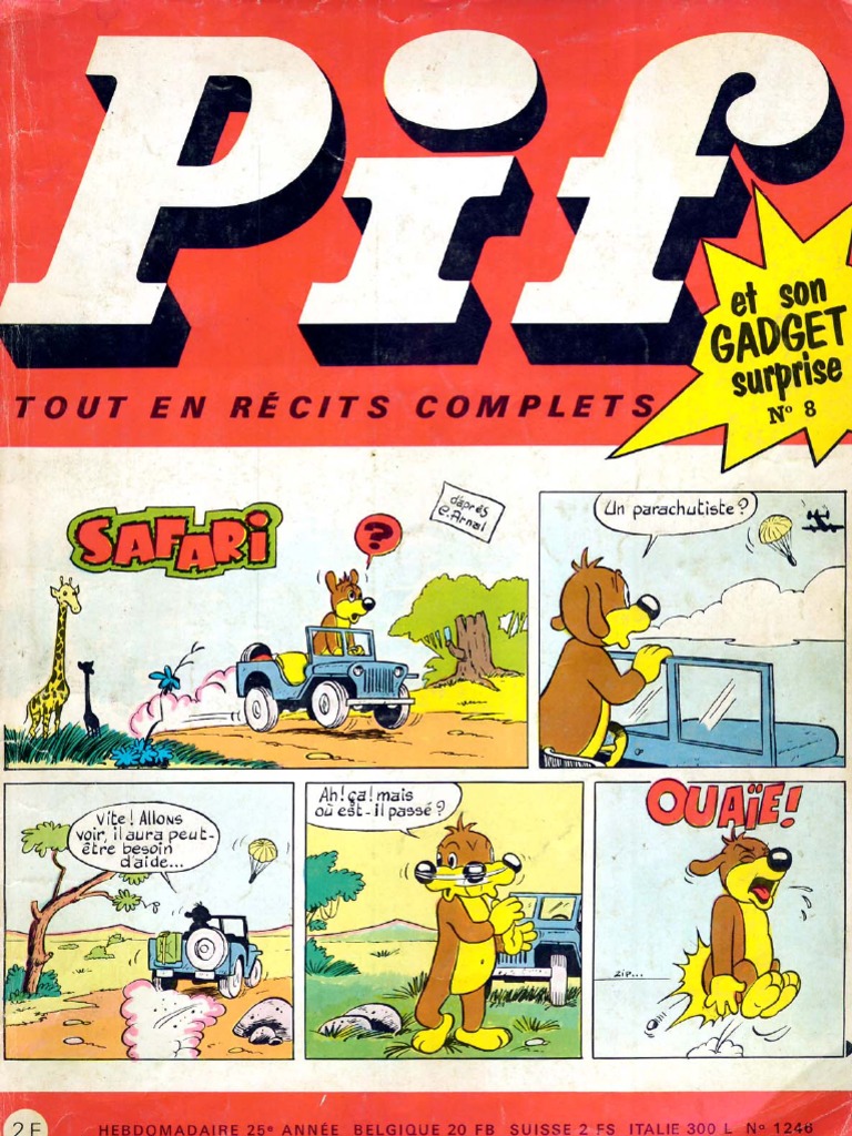 Pif Gadget 0008 Avri 1969 | PDF | Arts du langage et discipline ...