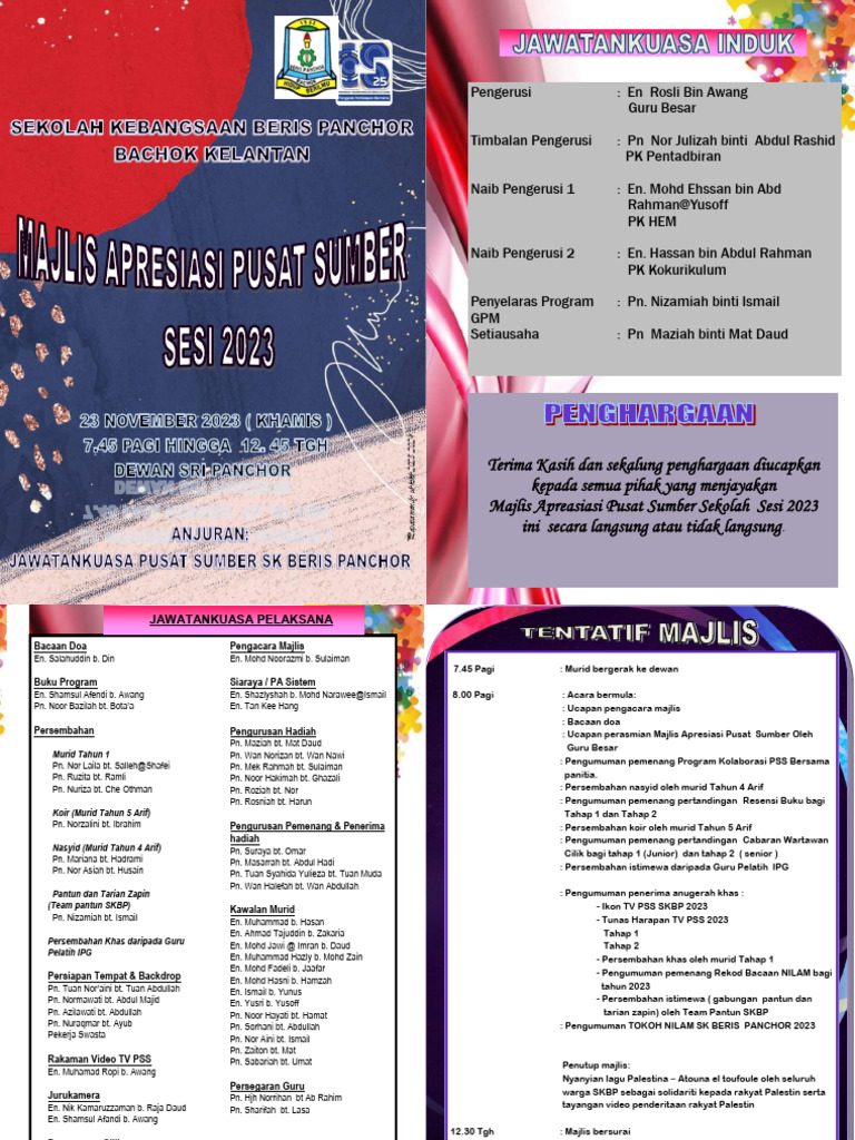 Buku Program Aspreasi PSS 2023 | PDF