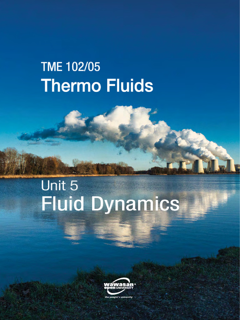 Thermo Fluids U5 | PDF | Fluid Dynamics | Fluid Mechanics