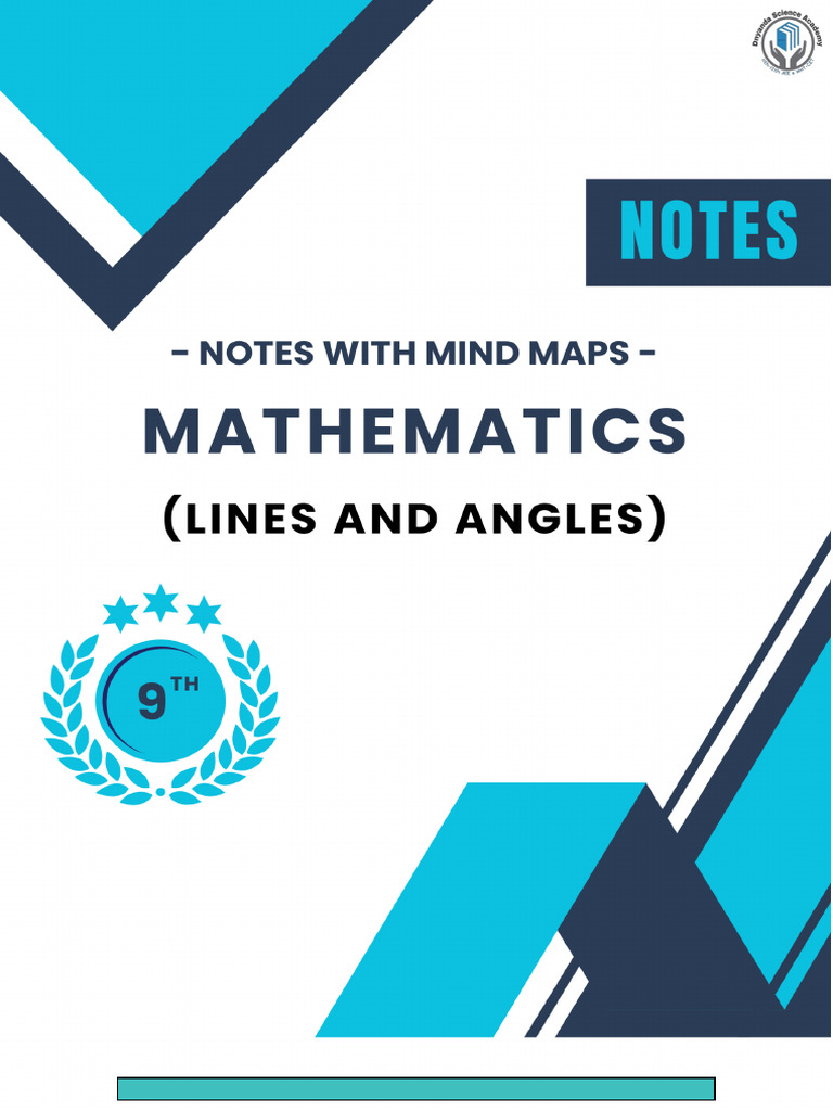Class 9 Math: Lines & Angles Guide | PDF | Angle | Line (Geometry)
