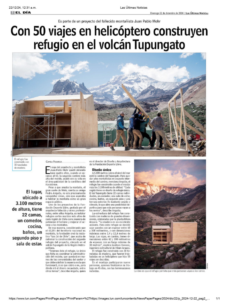refugio Tupungato | PDF