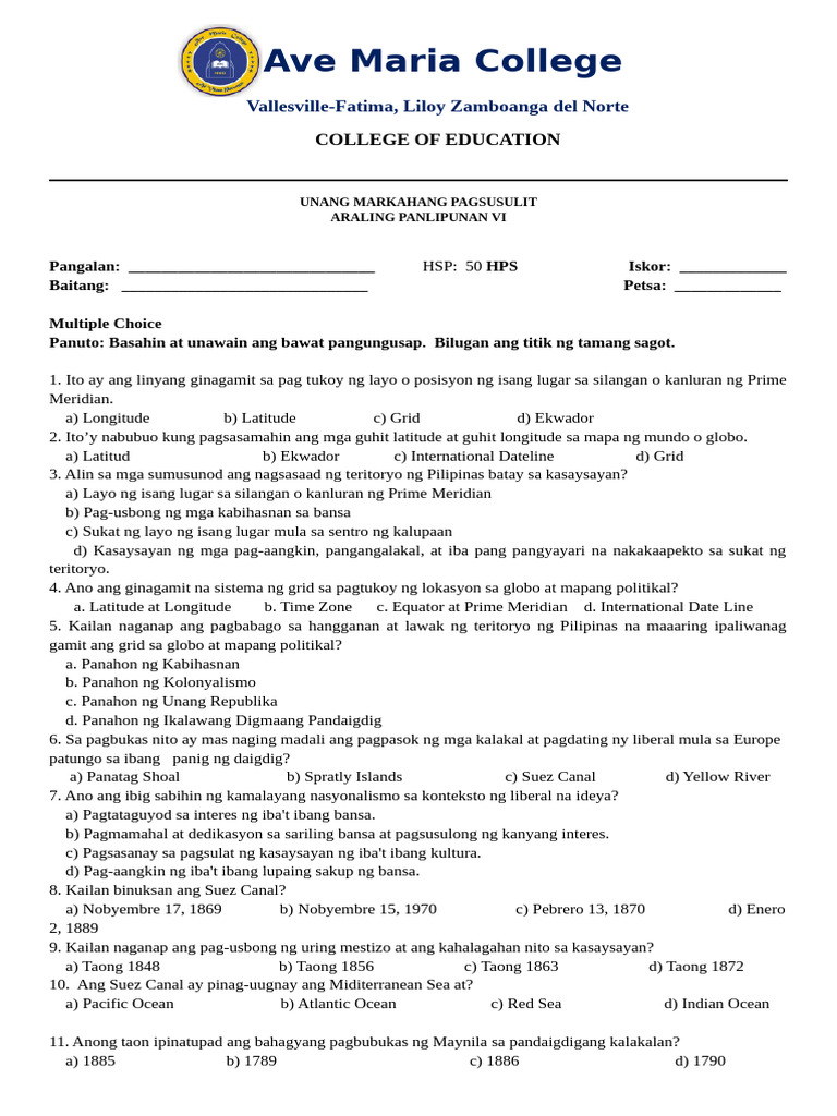 Test Draft FinalNikkoRevised | PDF