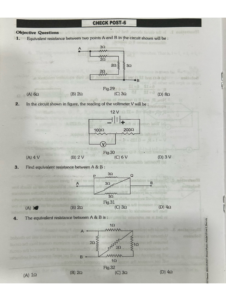 Electricity Assignments | PDF