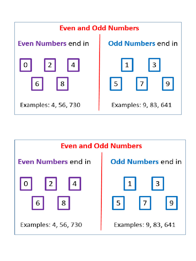 Odd Even | PDF