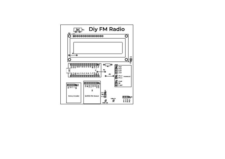 Montagem de Rádio FM DIY com Si4703 | PDF | Xadrez