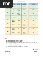 CXC 2026 Study Timetable | PDF