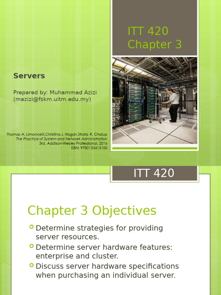 Chapter 3 - Servers | PDF | Cloud Computing | Central Processing Unit