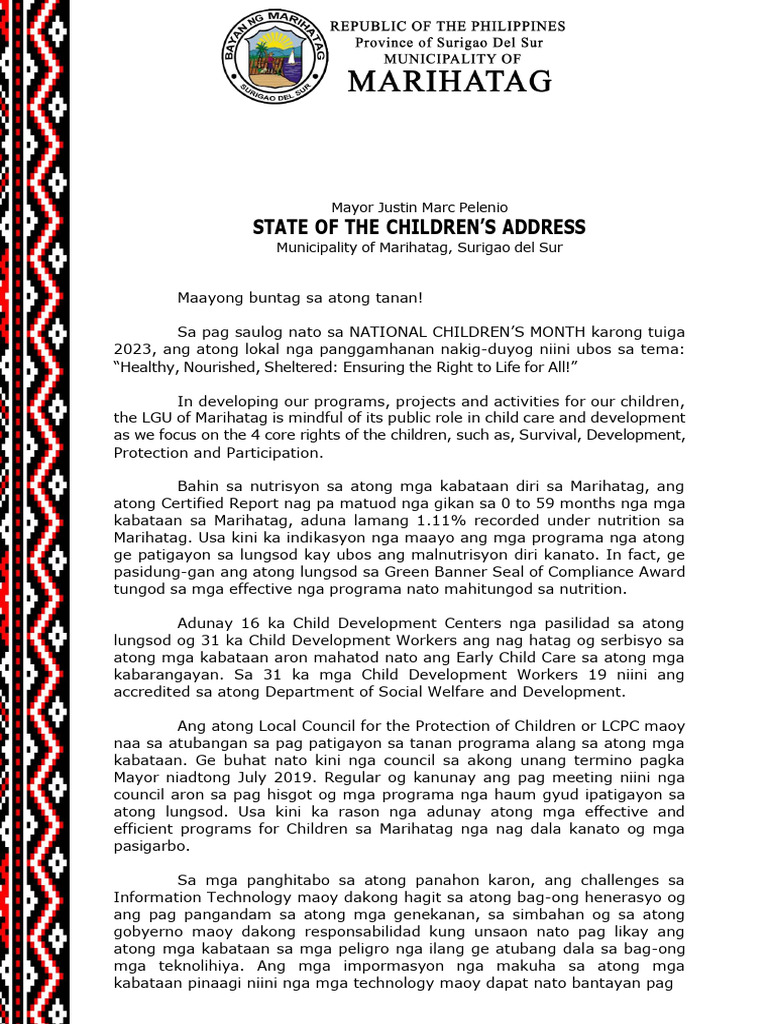 5.1.2 Local State of Children Report | PDF