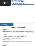 Outbreak Investigation Report Template - 3rd Edition IDSR | PDF ...