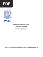 Identificación de Almidón con Lugol | PDF | Almidón | Química