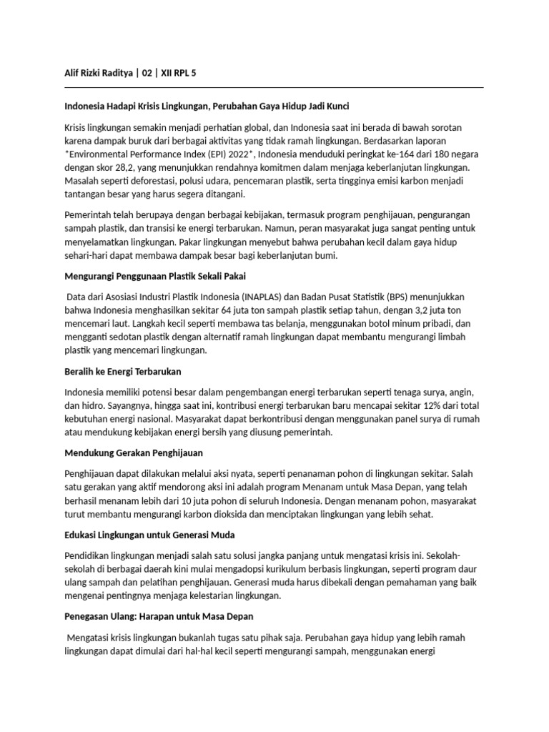 Teks Editorial Alif | PDF