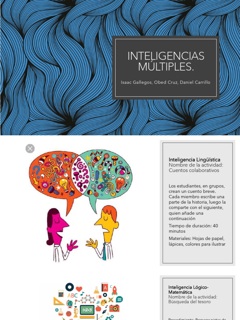 Inteligencias Multiples | PDF | Inteligencia | Aprendizaje