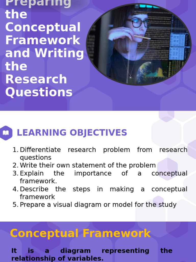 Conceptual Framework and Research Questions | PDF | Conceptual Model ...