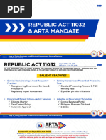 ARTA ADVISORY No. 19 Series of 2024 - Reiteration On Compliances of ...
