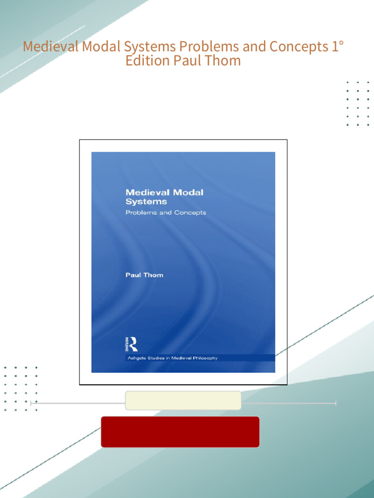 Instant ebooks textbook Medieval Modal Systems Problems and Concepts 1 ... Instant ebooks textbook Medieval Modal Systems Problems and Concepts 1 ...