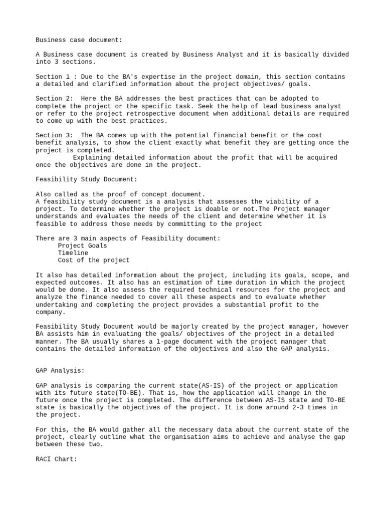 Business Analyst_2 | PDF | Feasibility Study | Business Analysis