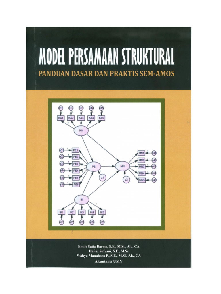 Panduan Dasar SEM-AMOS | PDF